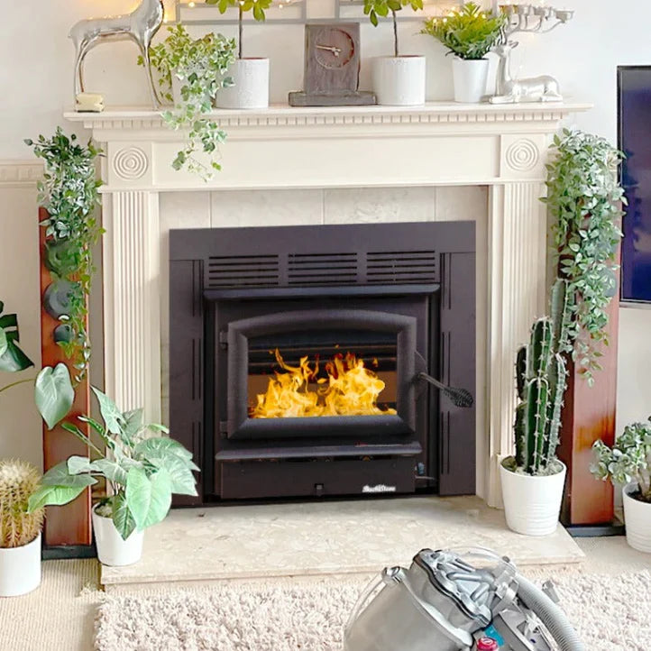 Buck Stove – Black Fireplace